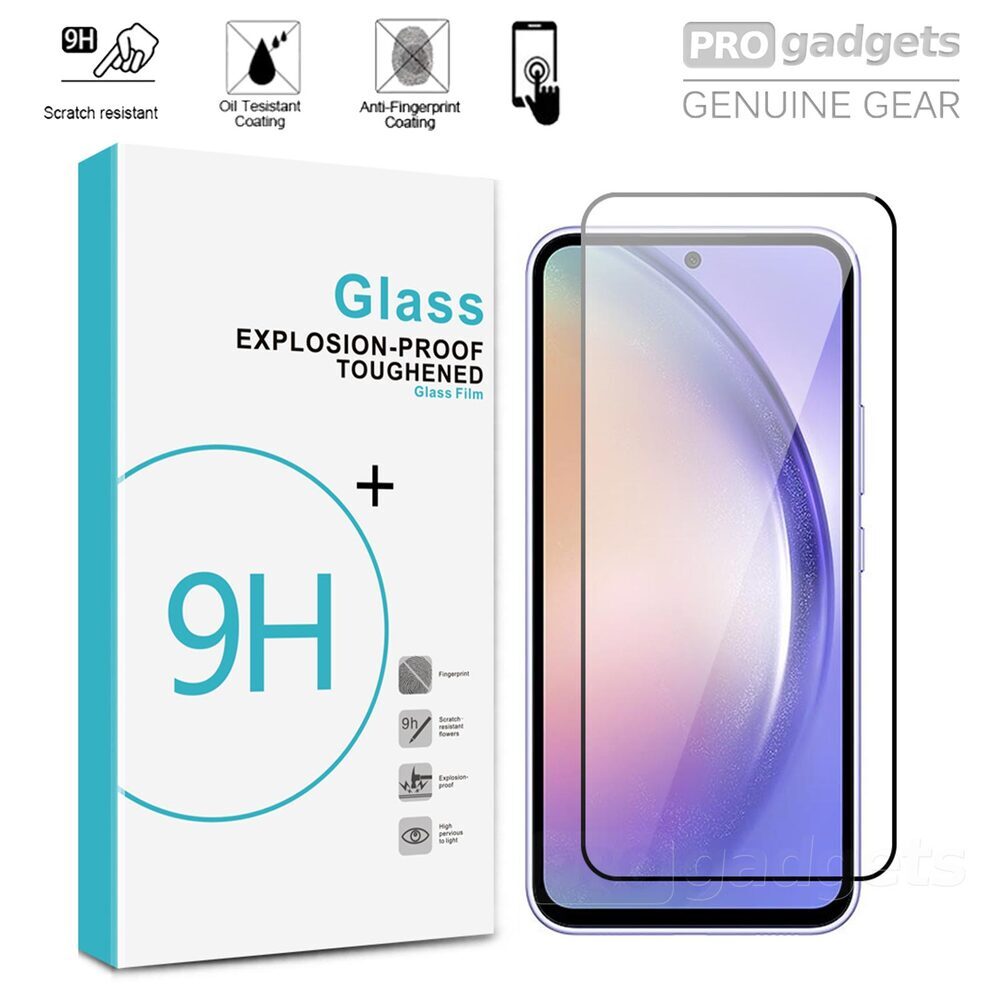 Full Cover Tempered Glass Screen Protector for Galaxy A54 5G