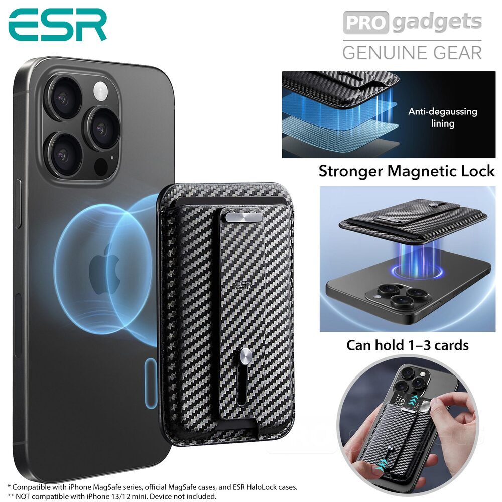 ESR MagSafe Magnetic Card Wallet for MagSafe Case / iPhone